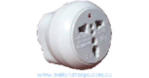 Round Earth adapter plug