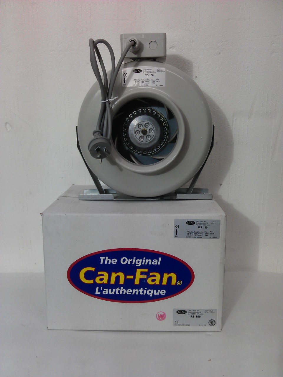 Can Fan RS150 150mm Centrifugal Fan